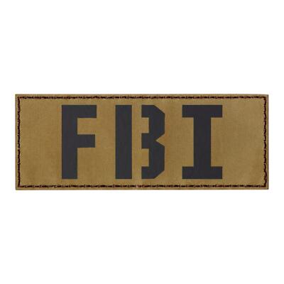 IR FBI 3x8 coyote tan chest rig infrared plate carrier federal law ...