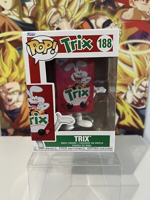 Funko Pop! Trix #188 Ad Icons (General Mills Cereal) w/ Pop Protector ...