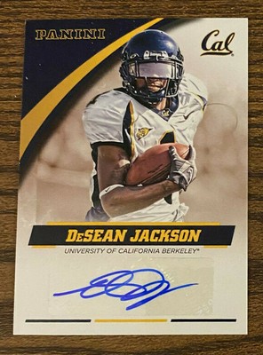 2015 Panini Collegiate DESEAN JACKSON Autograph card CAL BEARS | eBay