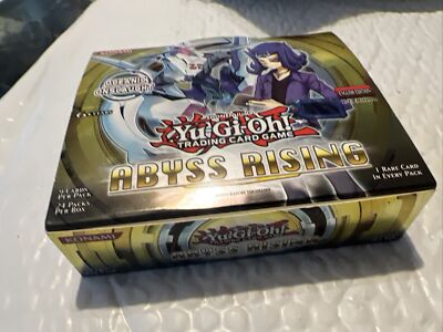YUGIOH 1ST EDITION ABYSS RISING Open Booster Box 24 pack New | eBay