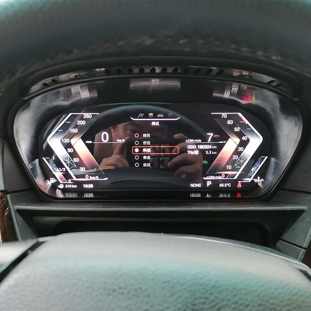 2004-2010 BMW 5 6 Series M5 E60 E61 E62 Digital LCD Instrument Cluster ...