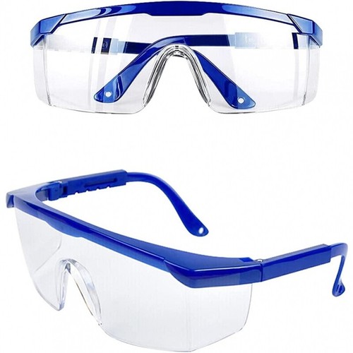 Transparent Eye Protection Glasses Safety Protective Lateral Work | eBay