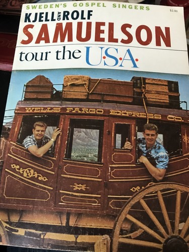 Sweden's Gospel Singers Kjell Rolf Samuelson Tour The USA Songbook Sheet Music | eBay Australia