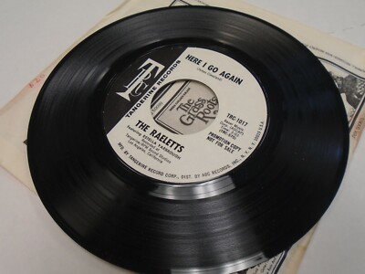 The Raeletts Leave My Man Woman Alone / Here I Go 45 RPM Tangerine ...