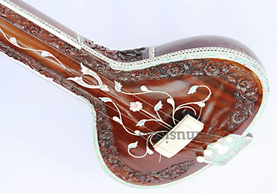 Travel Tanpura Portable Handmade Electric Tun Wood Instrument GSM057 | eBay
