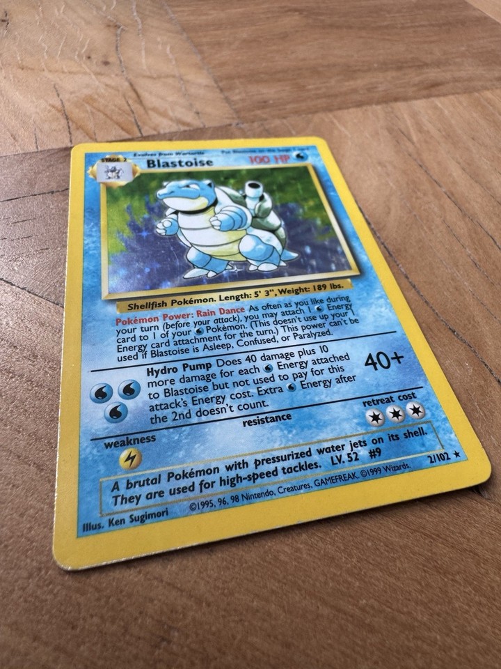 Blastoise Holo, Base Set - 1999 | eBay.de