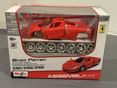 Maisto 1:24 Scale Assembly Line Ferrari Enzo Diecast Model Kit | eBay