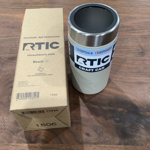 RTIC Craft Can Cooler with Splash Proof Lid 16 Oz | eBay