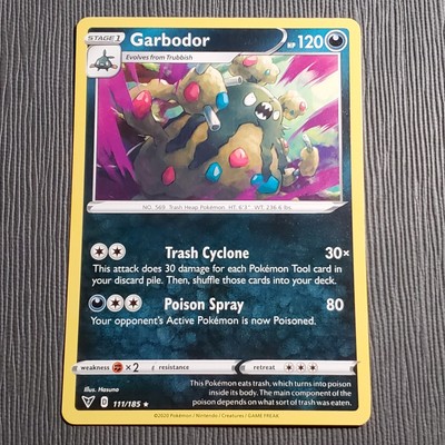 Garbodor 111/185 - Vivid Voltage - Regular - Rare - Pokemon Card - LP ...
