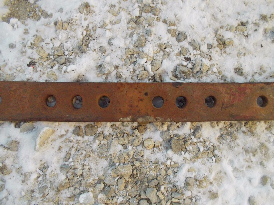 Farmall B tractor original IH horse shoe drawbar draw bar 55 1/2" long ...