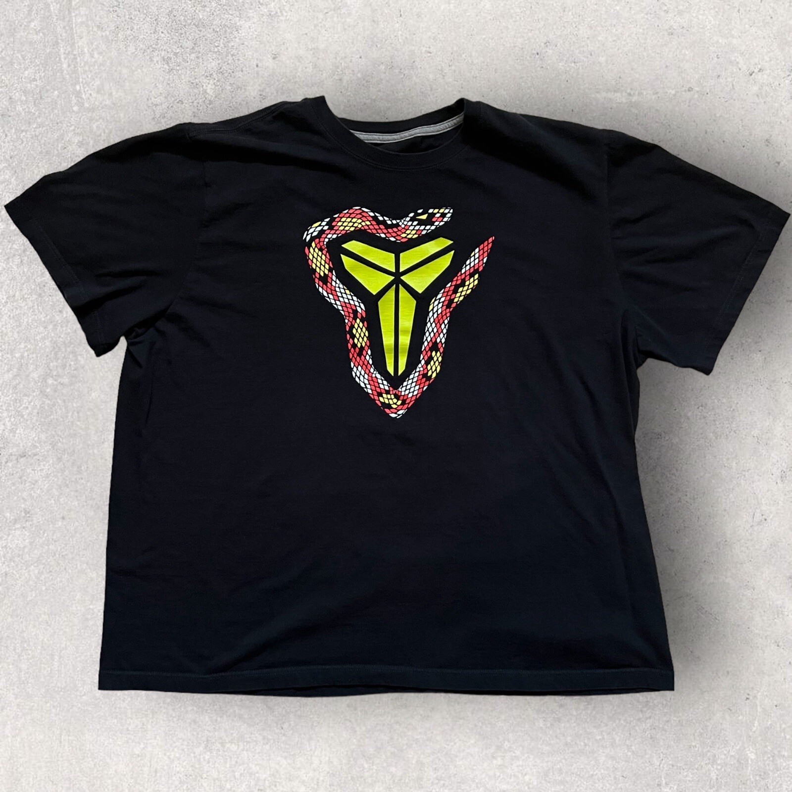 Nike Kobe Bryant Black Mamba Snake Print T Shirt Mens… - Gem