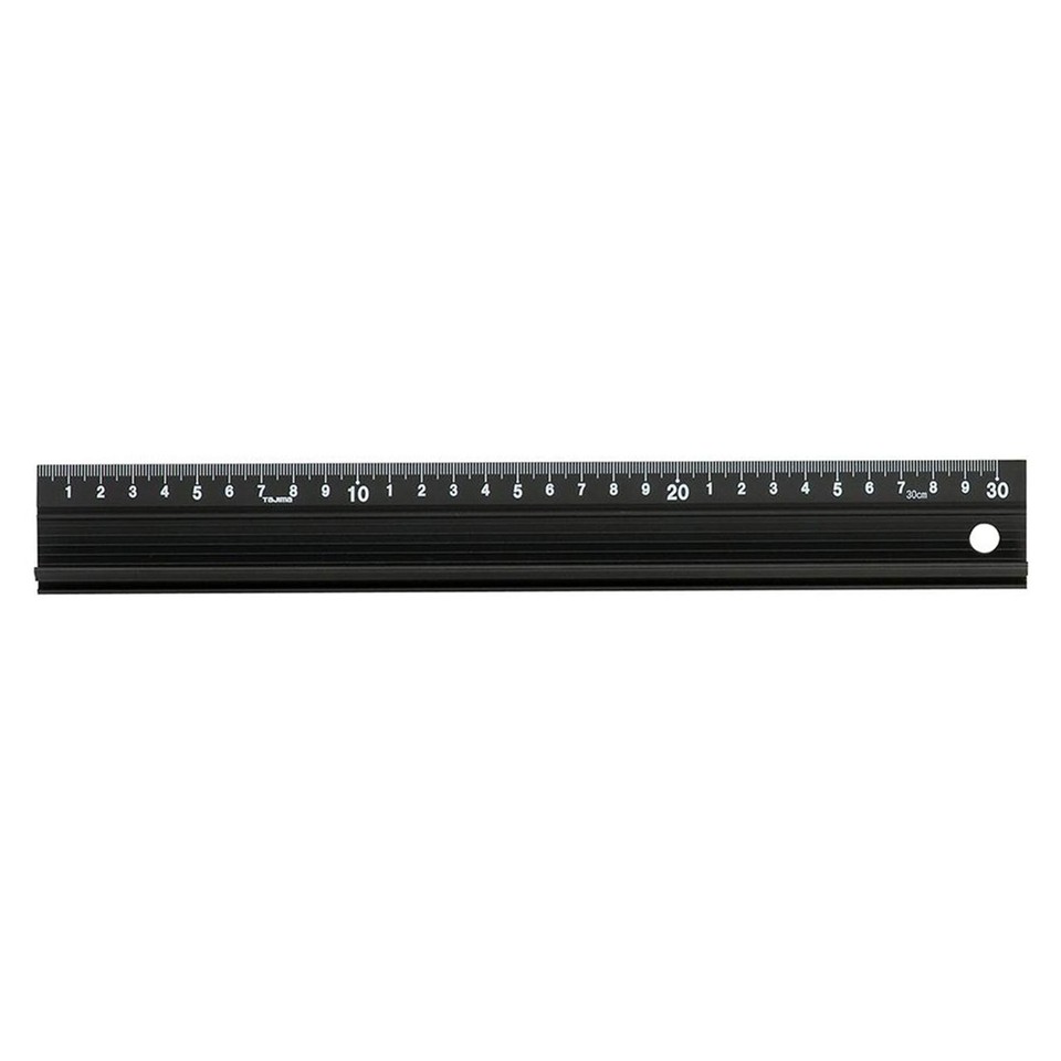 Tajima CTG-SL300 30cm Non-Slip Cutting Aluminium Aluminum Metal Ruler ...