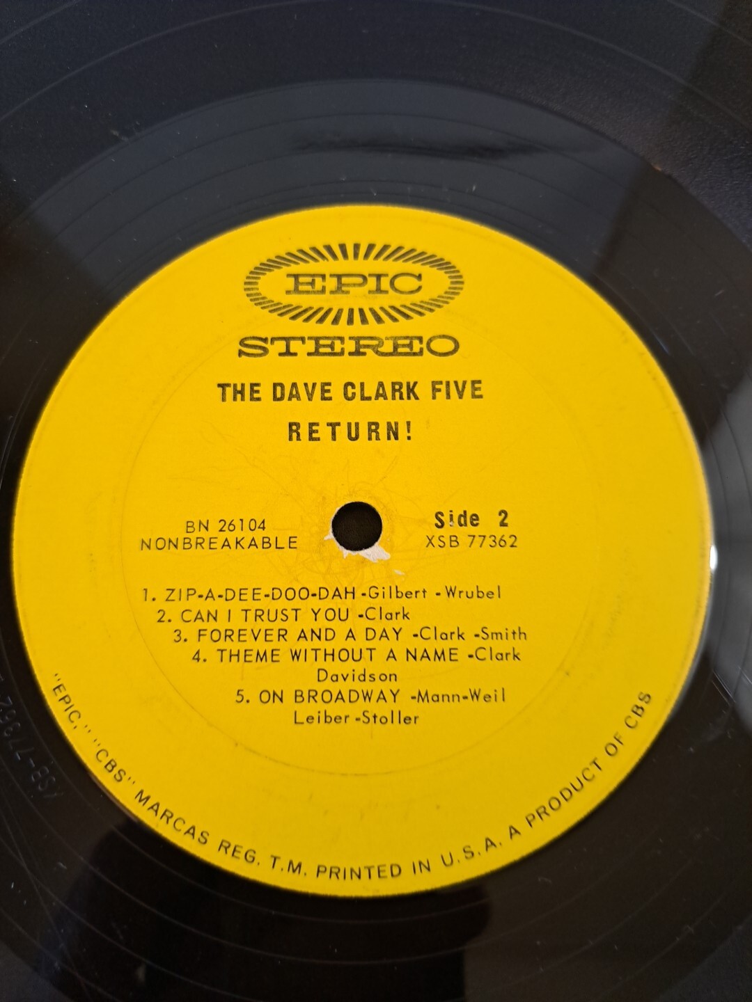 The Dave Clark Five Return Record Album Vinyl LP | eBay