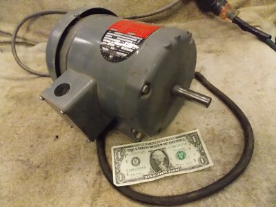 Rockwell Delta 66-019 1/2HP 1725 RPM 230/460V Motor 5/8 Shaft Baldor ...