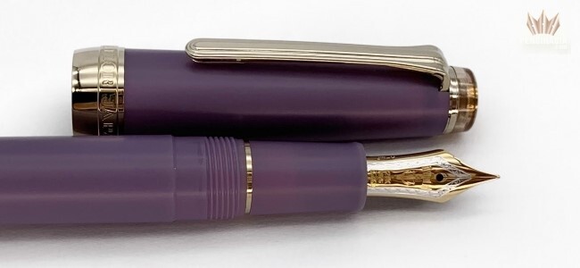 SAILOR PROGEAR SLIM SOUND OF RAINFALL DRIZZLE FOUNTAIN PEN WITH 21K MF ...