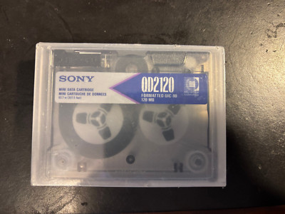 Sony QD 2120 Formatted QIC80 120MB mini data cartridge NIB | eBay