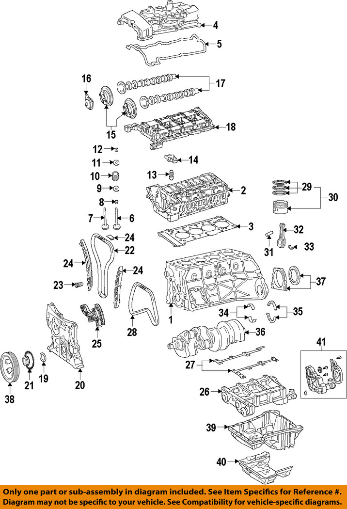 Mercedes MERCEDES-BENZ OEM 12-15 C250-Engine Crankshaft Crank Seal ...