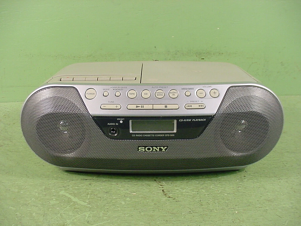 Cassette And Cd Player Combo