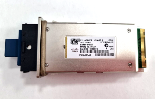 Cisco X2-10GB-ZR Transceiver Module 10-2358-02 Cisco | eBay