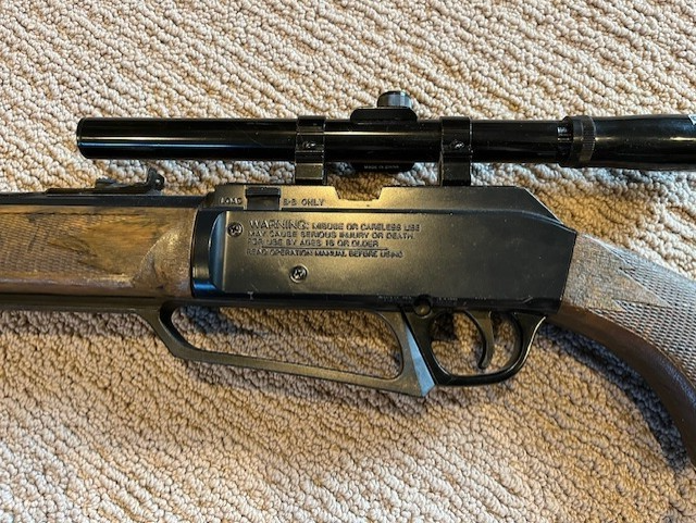 Vintage Daisy Powerline 880 Air Rifle Metal Receiver BB Pellet Gun ...