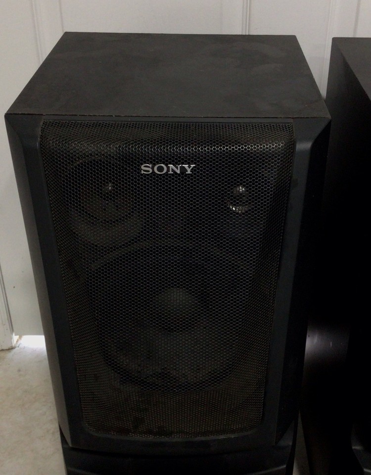 Vintage Sony SAW Super Woofer Floor Speakers SS-D9900 | eBay