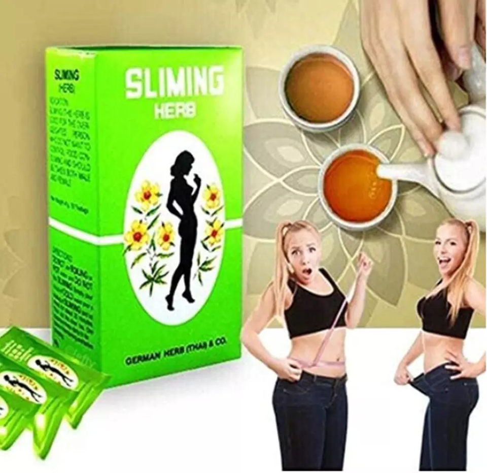 Slimming German Herb Natural Tea Weight Control Detox Burn Laxative 50 ...