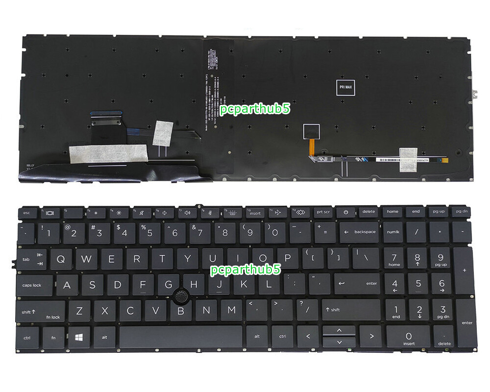 New HP EliteBook 750 G7 G8 / EliteBook 755 G7 G8 Serie Laptop Keyboard ...