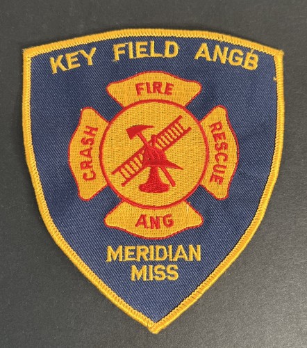 USAF Key Field ANGB Air National Guard Base Meridian Ms. Fire Crash ...
