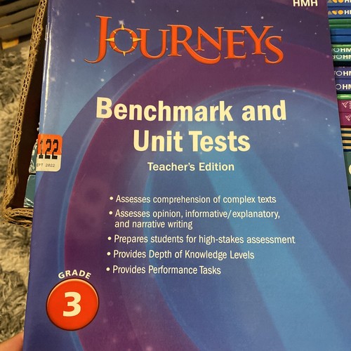 Journeys: Common Core Benchmark and Unit Tests Teacher's Edition Grade ...