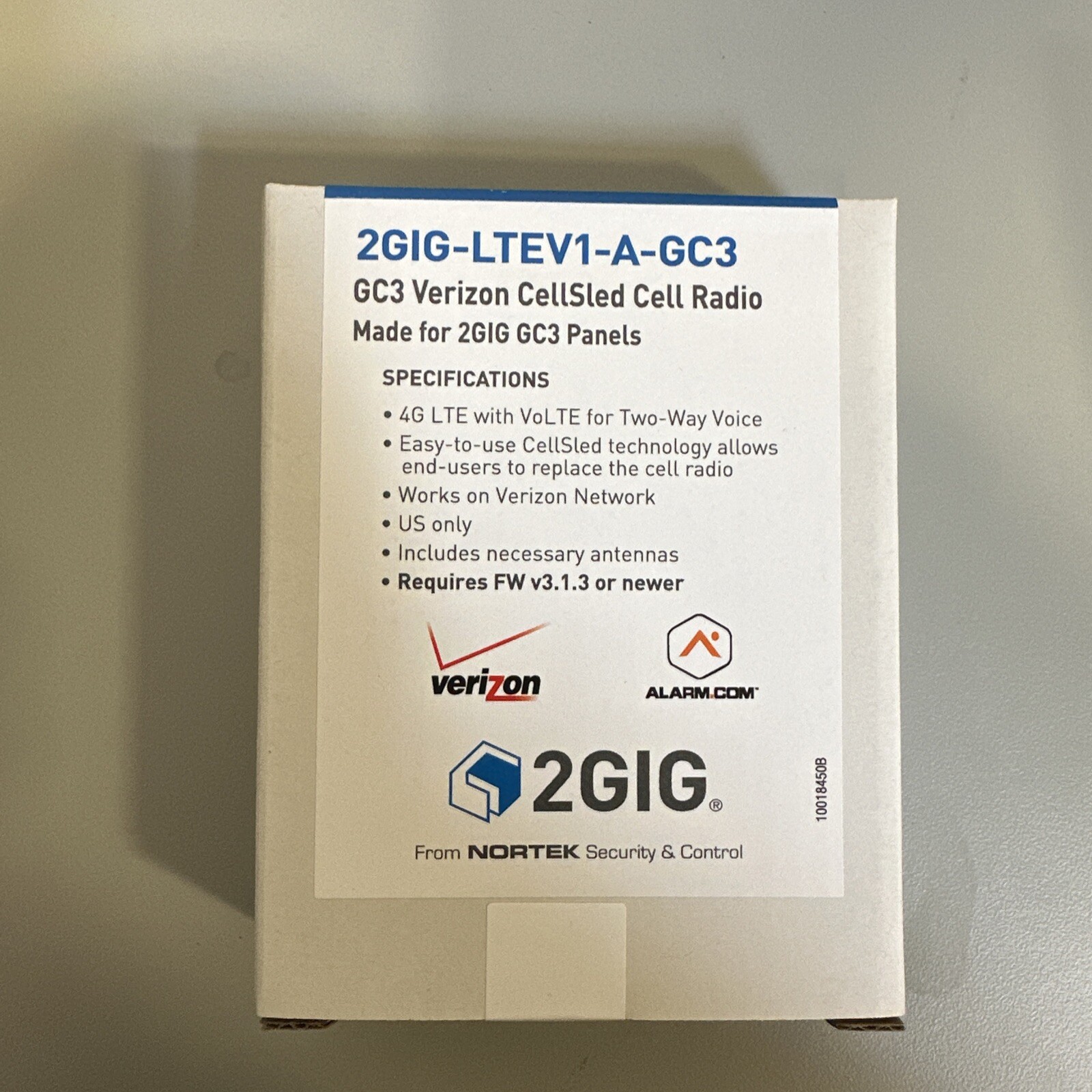 Brand New 2GIG 4G LTE GC3 Alarm Verizon CellSled Cell Radio (2GIG-LTEV1 ...