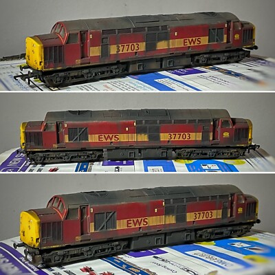 Boxed ViTrains EWS Class 37 703 *WEATHERED LOOK* DCC Ready | eBay UK
