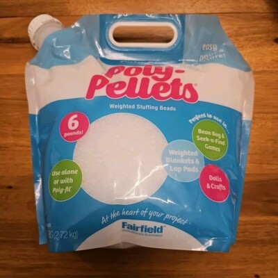 Fairfield Poly-Pellets Weighted Stuffing Beads-6lb FOB: MI, FPP6 | eBay