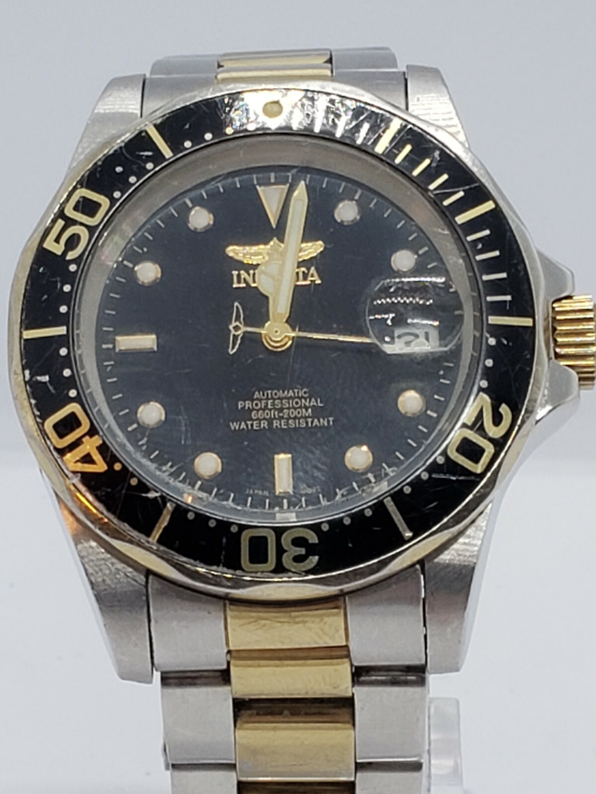 Invicta 40mm Miyota Automatic Men's Two Tone Diver Watch | eBay