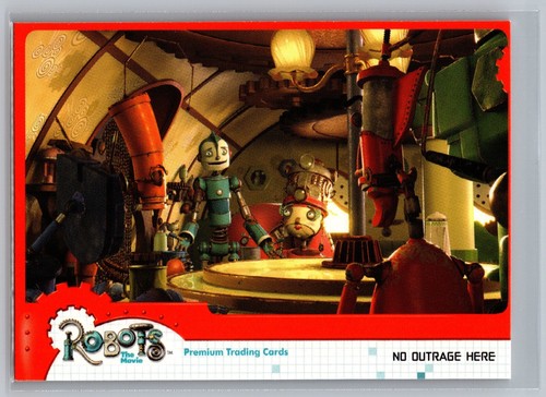 No Outrage Here 2005 Inkworks Robots the Movie #45 Trading Card Aunt ...