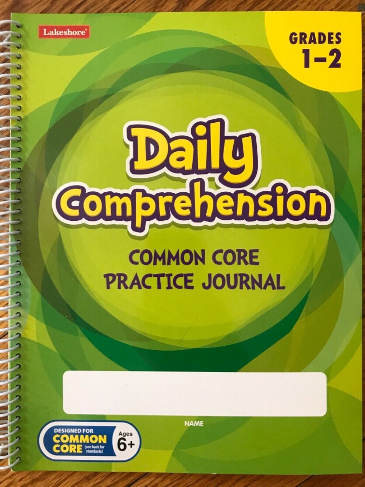 Daily Comprehension Common Core Practice Journal Grades 1-2 (Lakeshore ...