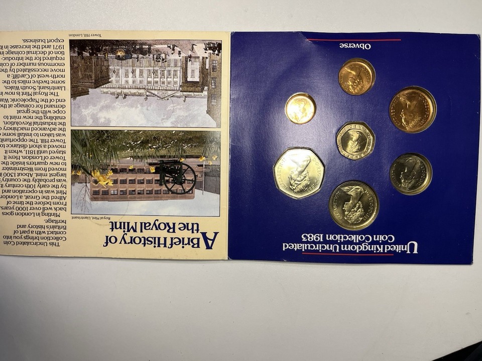 Extremely Rare 1983 New Pence 2p Coin Set In Case | eBay UK