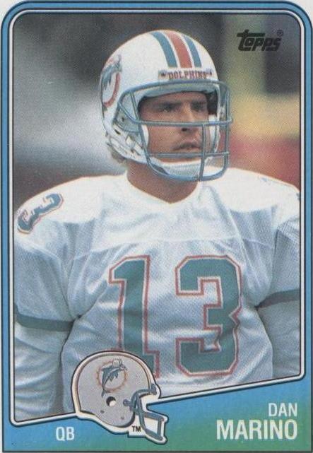 1988 Topps Dan Marino #190 for sale | eBay
