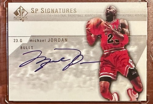 2003-04 SP Authentic Signatures Michael Jordan SP Auto MP-A REPRINT | eBay