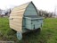 The Chicken Pod Hen House On Wheels - Painted / Unpainted | eBay