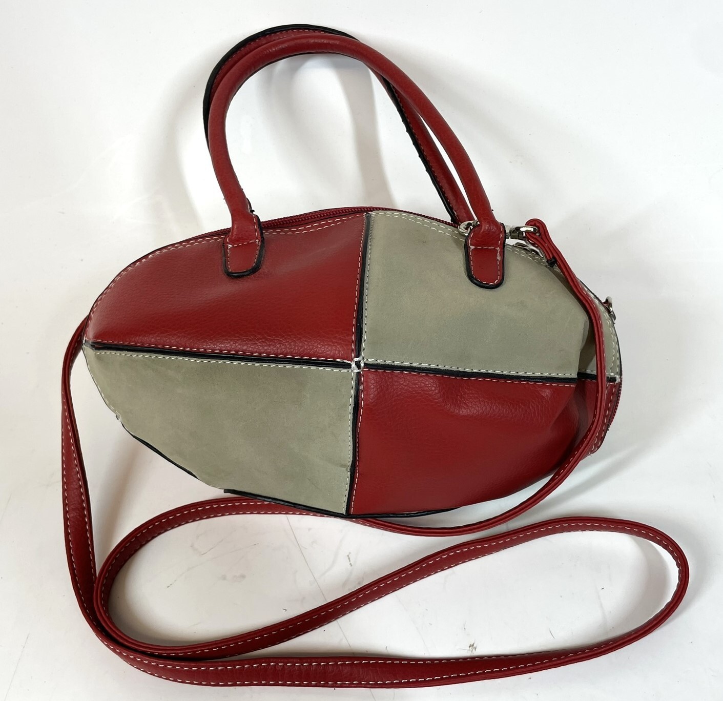 SR Squared Sondra Roberts Red Cream IU Hoosiers Footb… - Gem