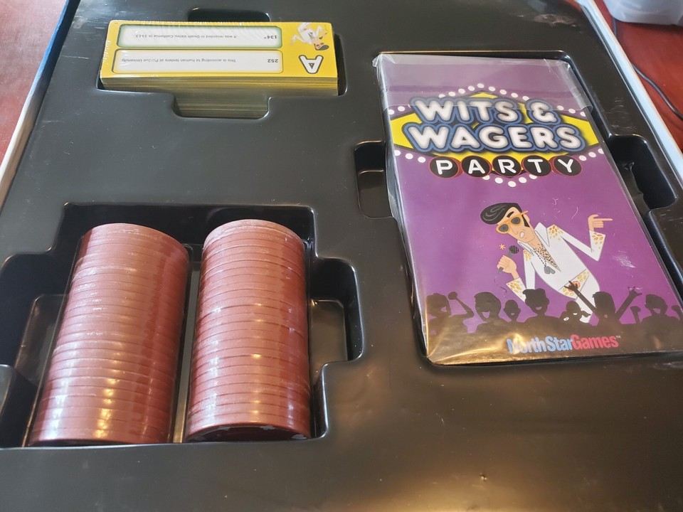 Wits & Wagers Party Edition North Star Games Board Game - Complete ...