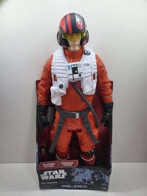 Figurine 45cm Jakks Pacific Star Wars Rogue One Poe Dameron New | eBay