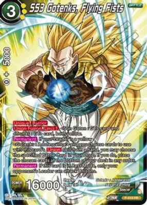 Light Play DBS:M SS3 Gotenks, Flying Fists - P-519 - PR Dragon Ball ...