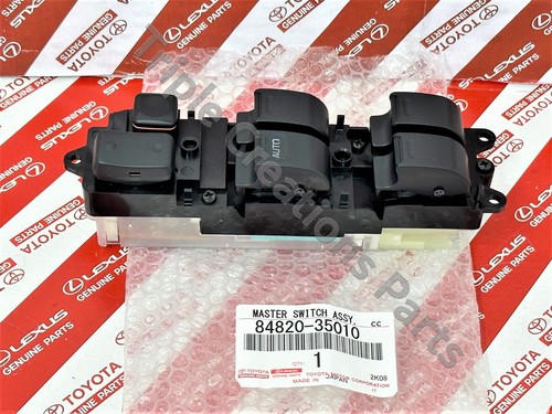 84820-35010 Genuine Toyota Master Switch Assy Power Window Regulator ...