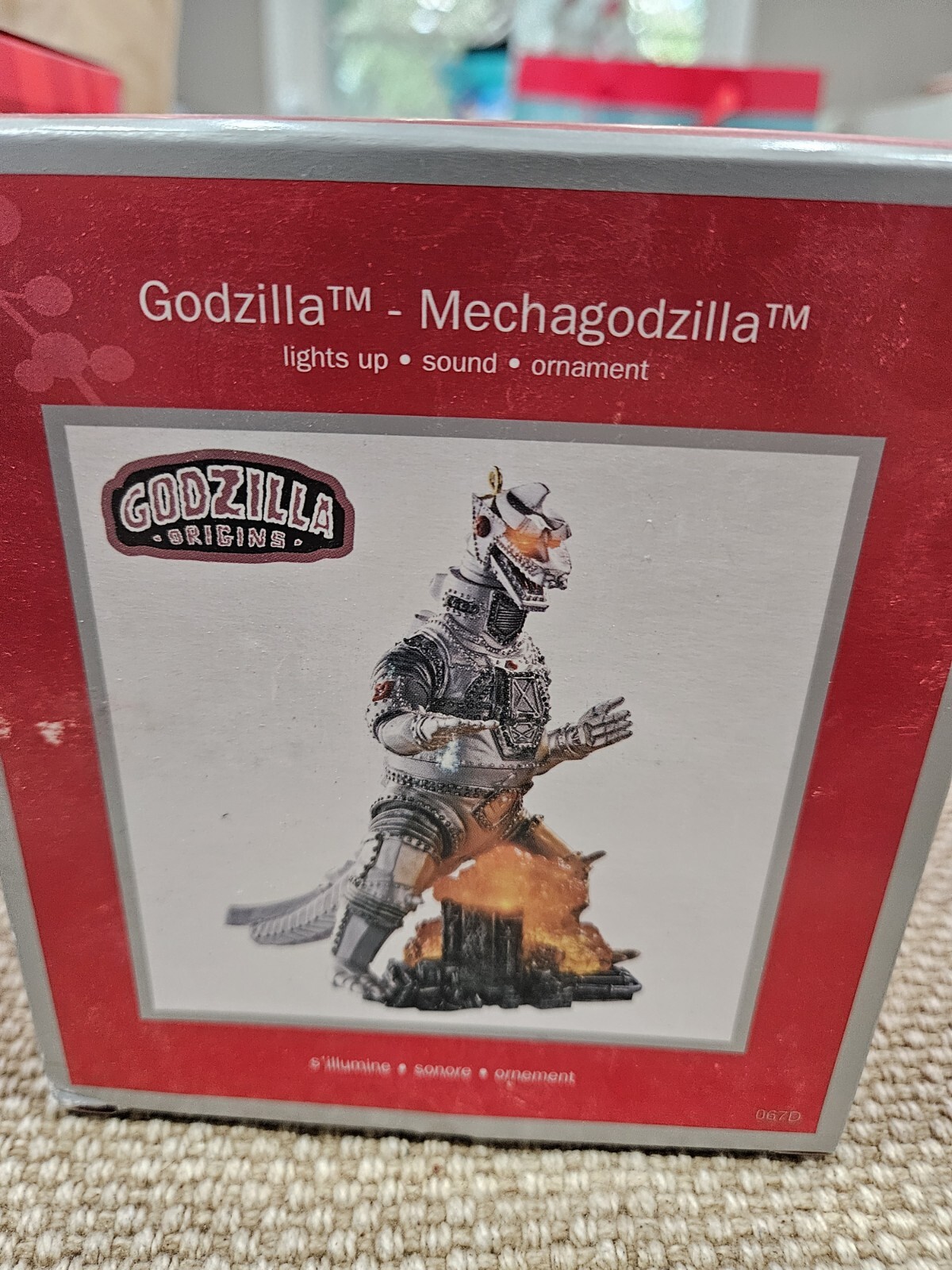Carlton Heirloom Mechagodzilla Godzilla Christmas Holiday Ornament 2013 ...