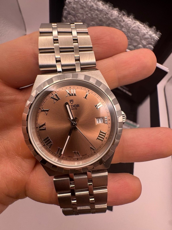 Tudor Royal Salmon 38mm 28500 2025 Mint condition Full Set | eBay