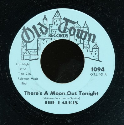 45bs-R&B vocal group-OLD TOWN 1094-The Capris | eBay
