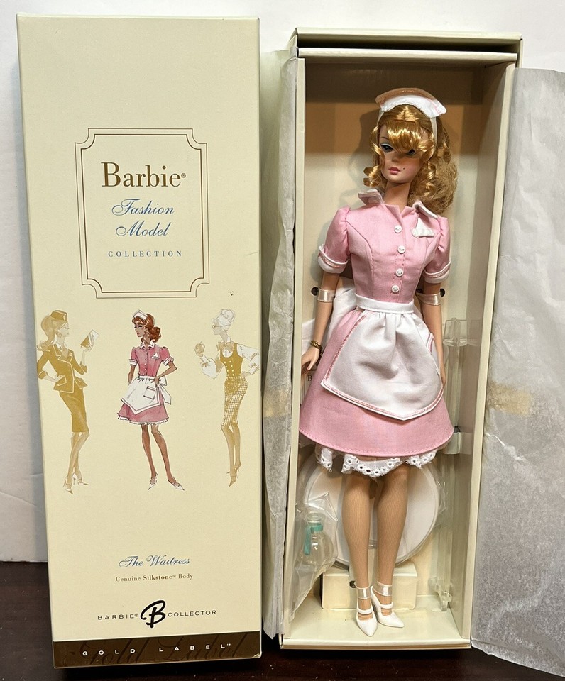 The Waitress Silkstone Fashion Model Barbie Doll Robert Best #J8763 ...