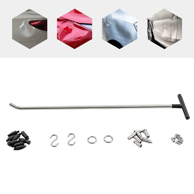20pcs Car Dent Removal Tools Paintless Dent Rod Tips Auto Body Dent ...