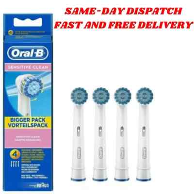 Oral-B Sensitive Clean Electric Toothbrush Replacement Brush Heads | 1 ...